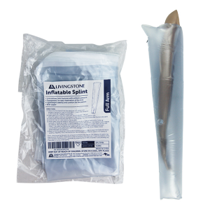 LIVINGSTONE INFLATABLE SPLINT FULL ARM EA - Mediscope Australia